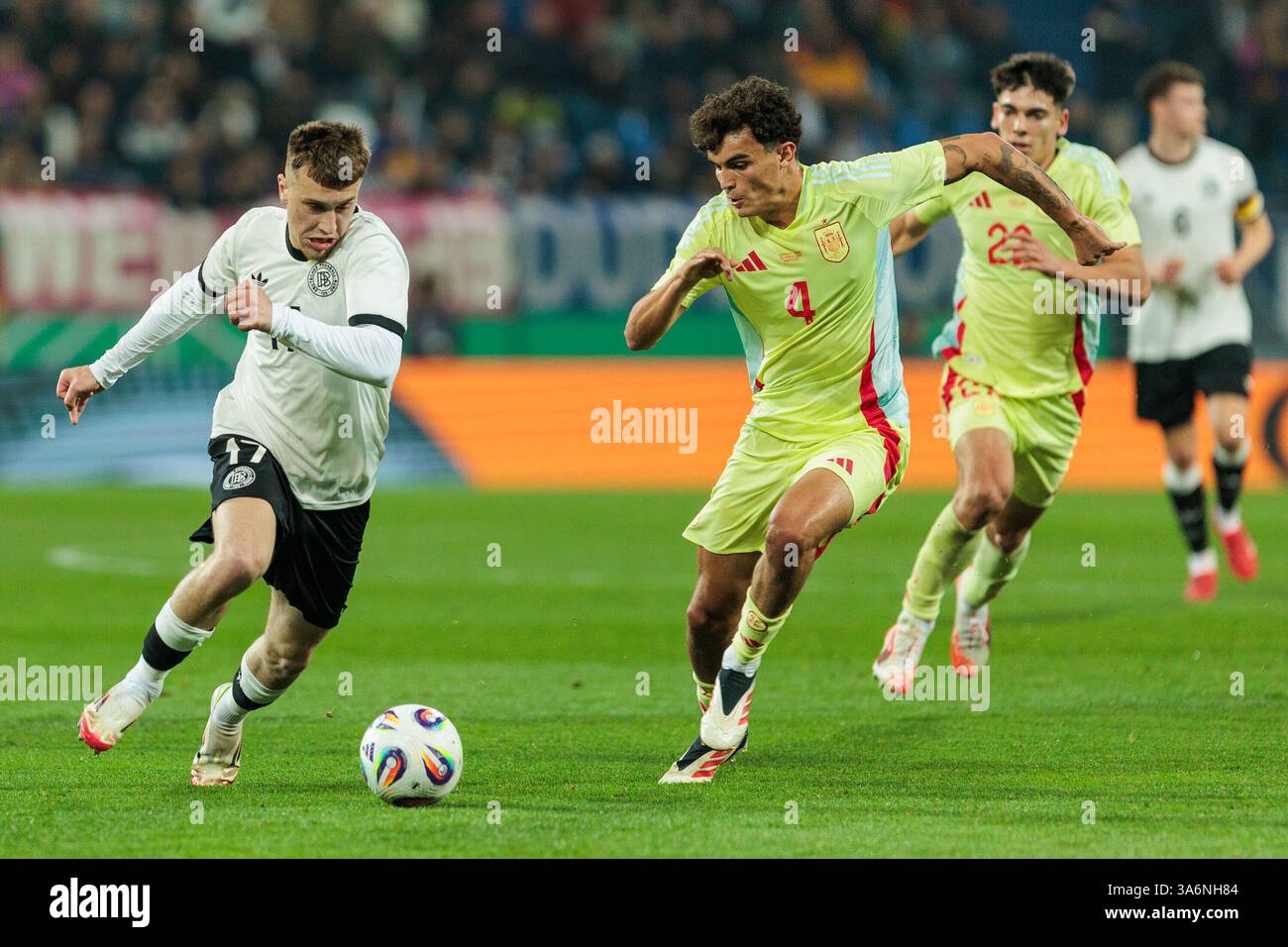 Brajan Gruda (Deutschland U21, 17), Stefan Bajetic (Spanien U21, 4 ...