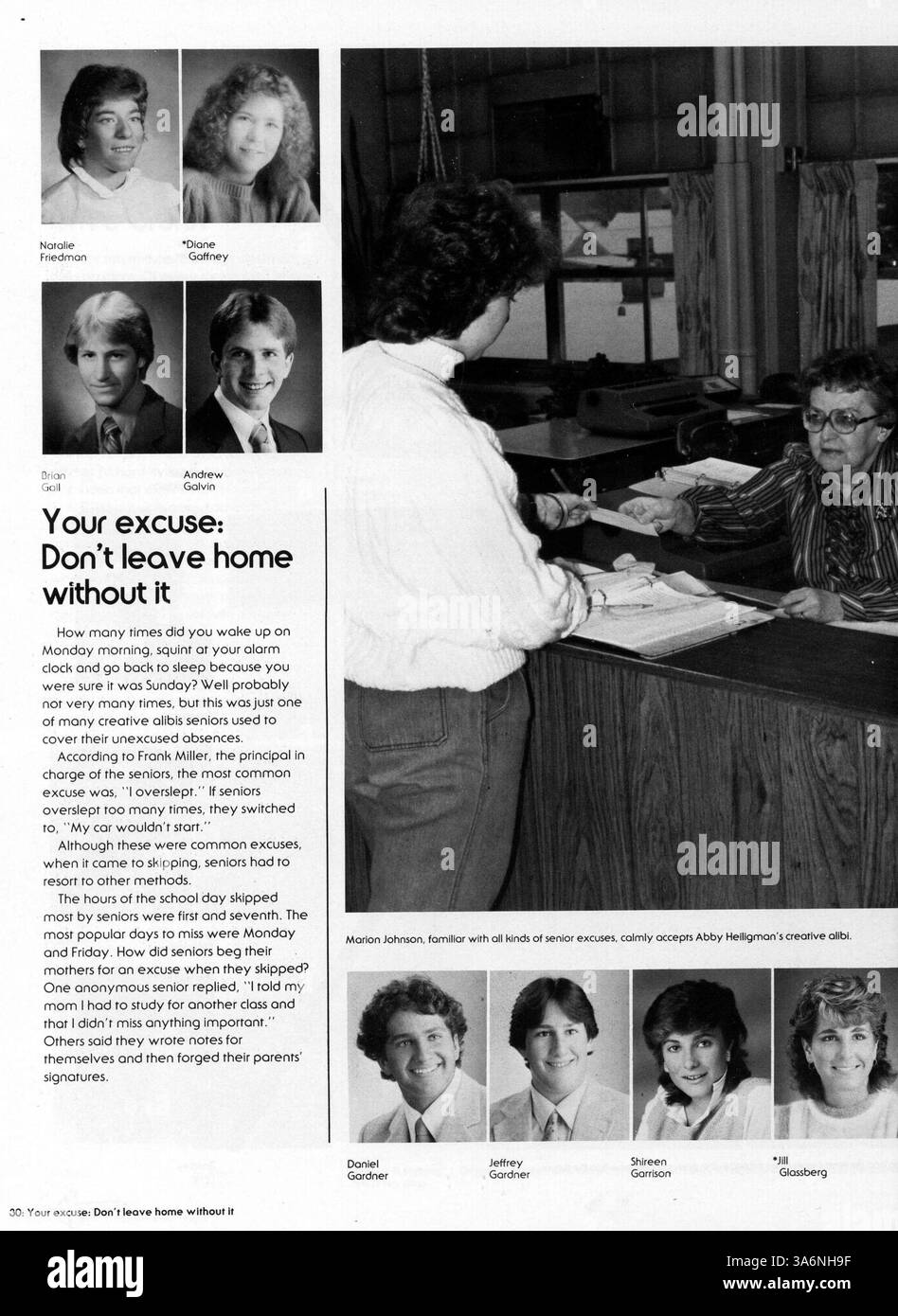 This 1985 echowan yearbook captures significant events and accom hi-res ...