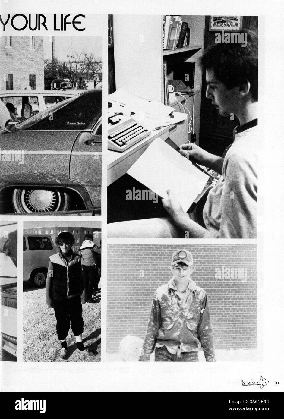 This 1985 Echowan yearbook reflects student accomplishments, including ...