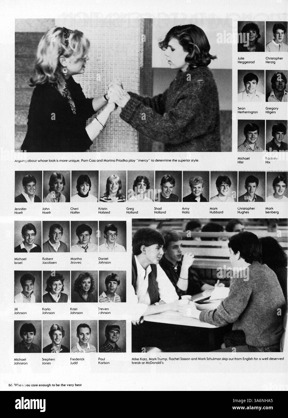 The 1985 Echowan yearbook from St. Louis Park High School covers the ...