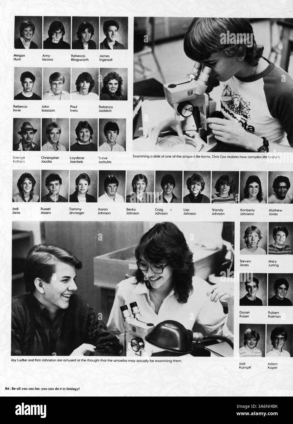 The 1985 Echowan yearbook from St. Louis Park High School offers a ...