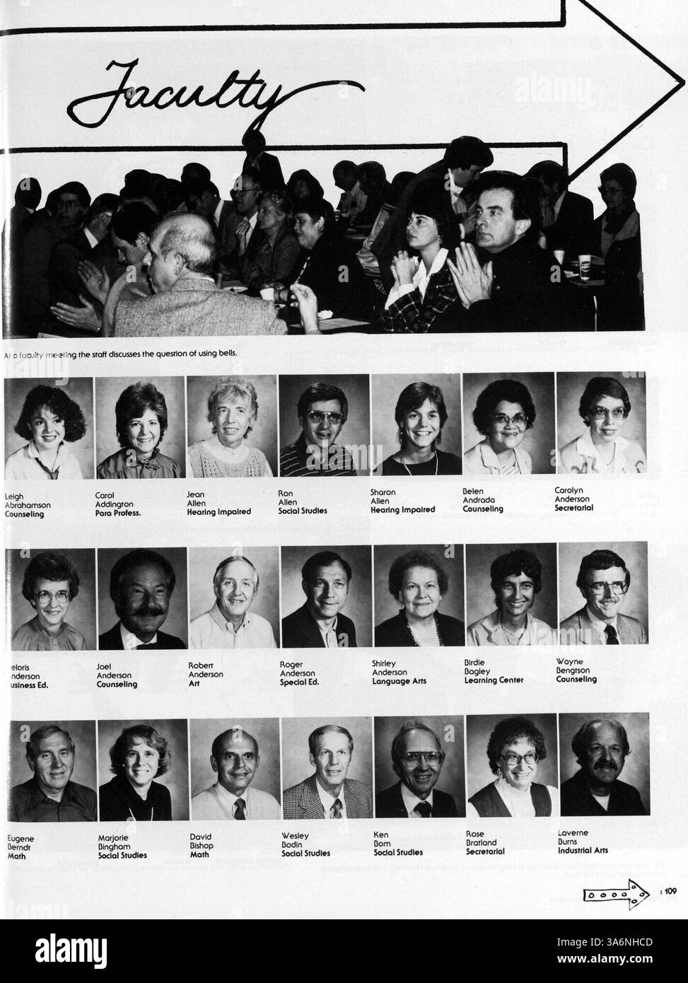 The 1985 Echowan yearbook captures key moments from the 1984-1985 ...