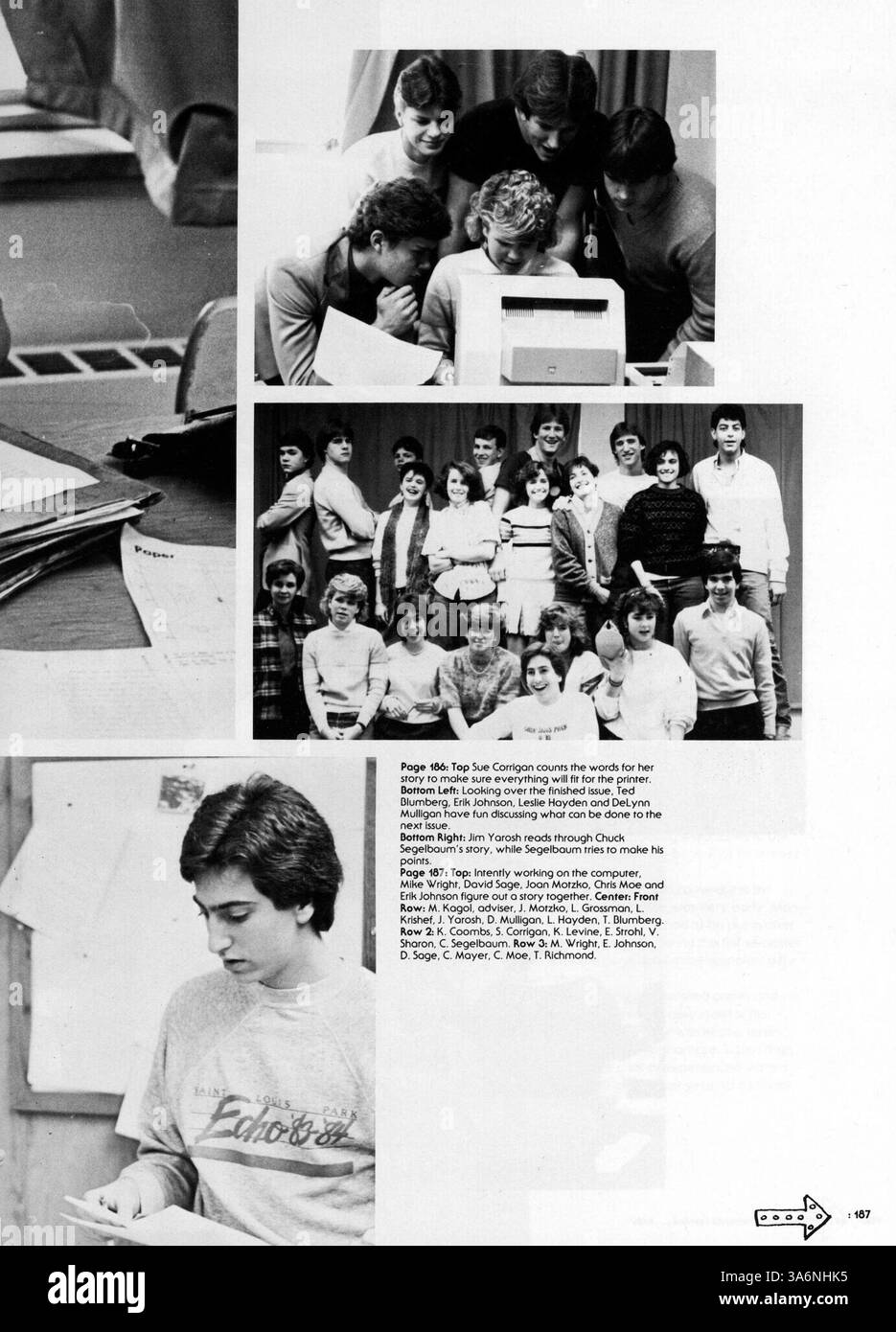 This high school yearbook from St. Louis Park High School highlights ...