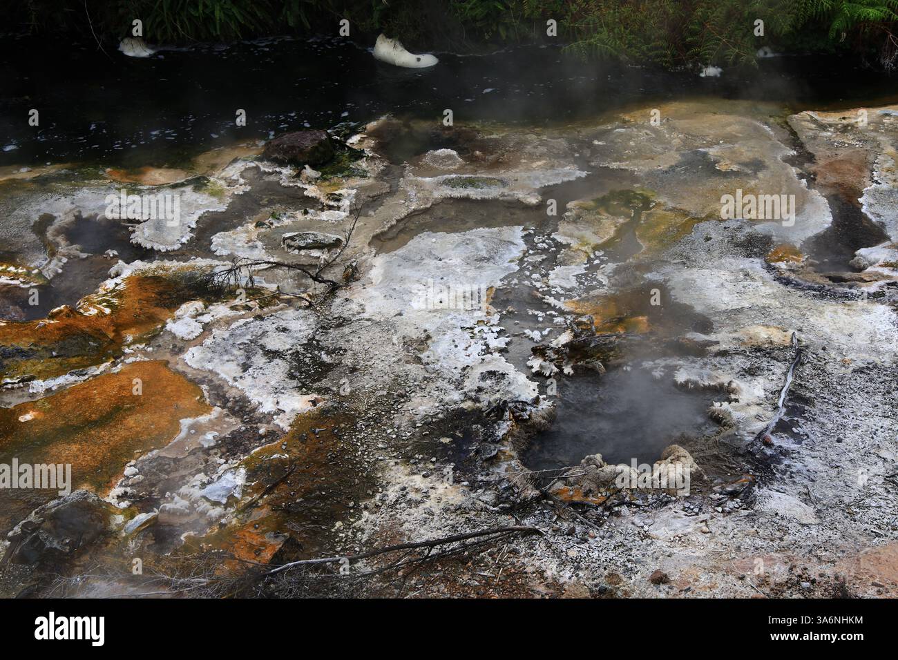 The Waimangu Volcanic Rift Valley is the hydrothermal system created on ...
