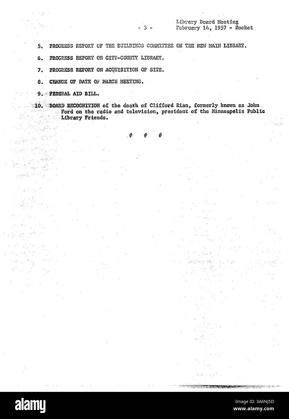Minutes from the 1957 meetings of the Minneapolis Public Library Board ...