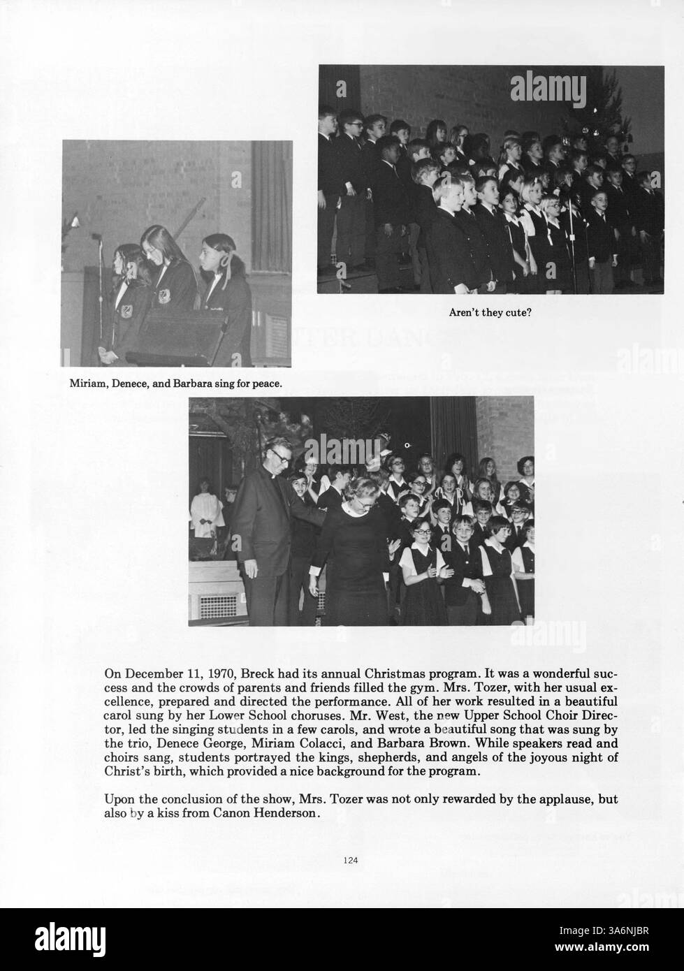 This high school yearbook from Breck, the Mustang 1971 edition ...