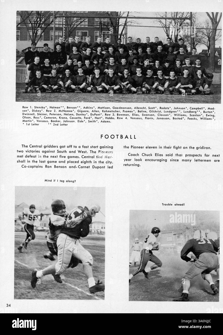 The 1957 Centralian Yearbook captures the life and events of Central ...