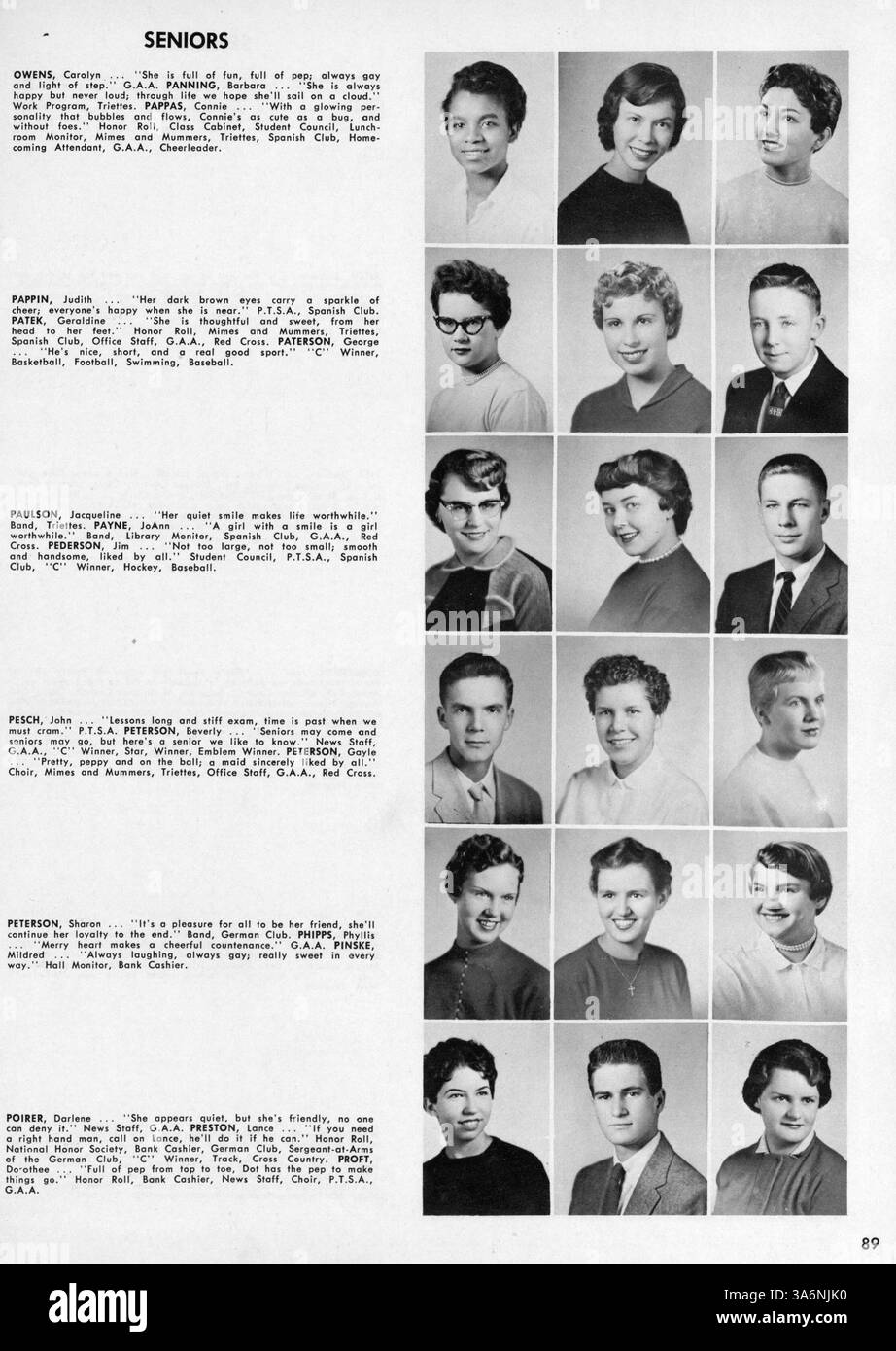 The Centralian Yearbook from 1957 highlights the school year’s ...