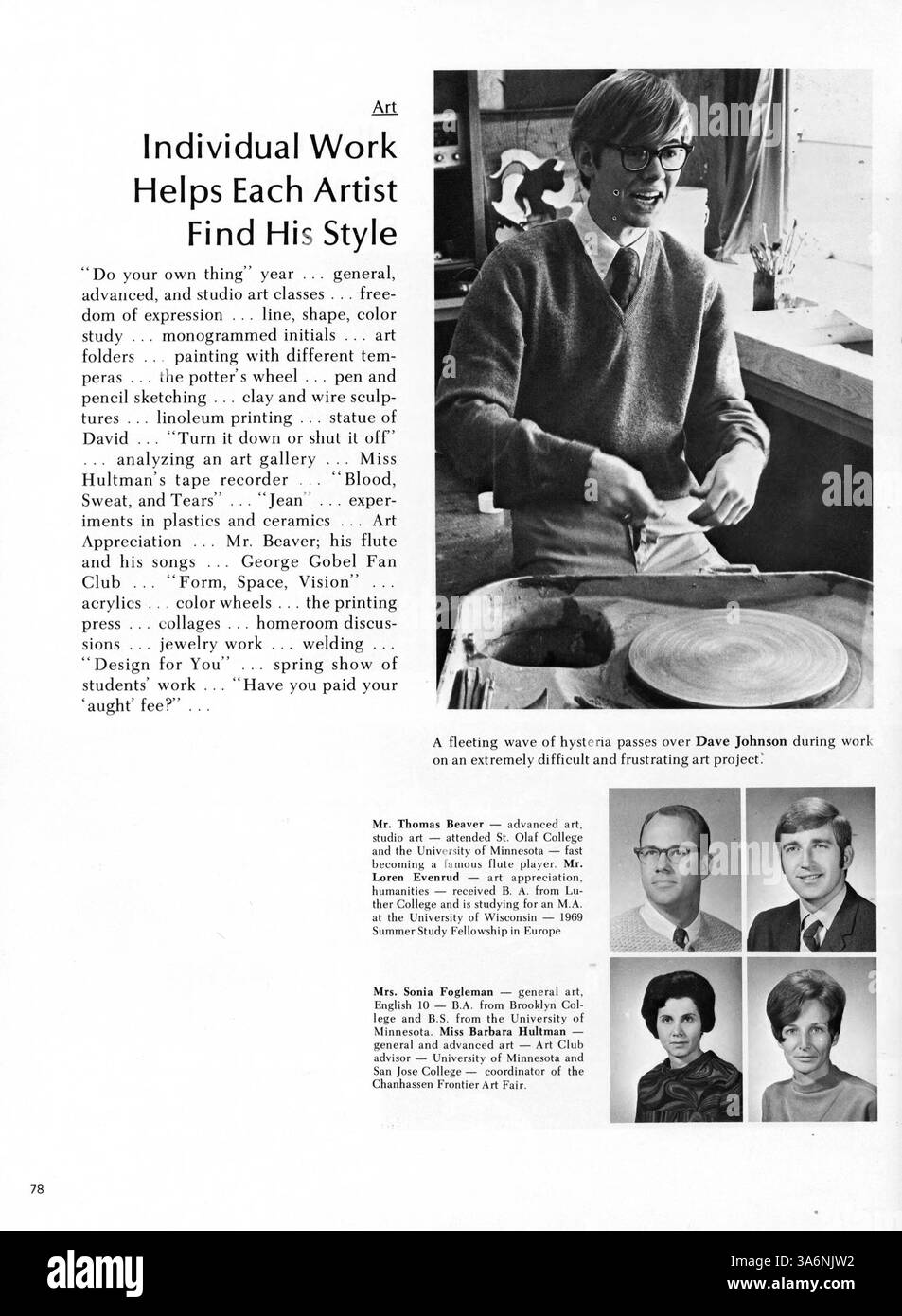 This 1970 Whigrean Yearbook from Edina High School records key events ...