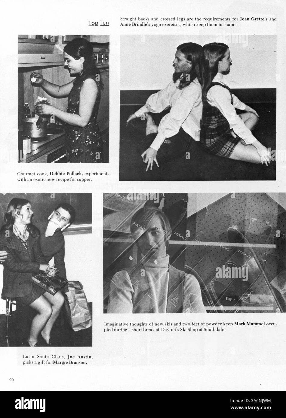 Extracurricular activities from the 1969 1970 academic year Black and ...