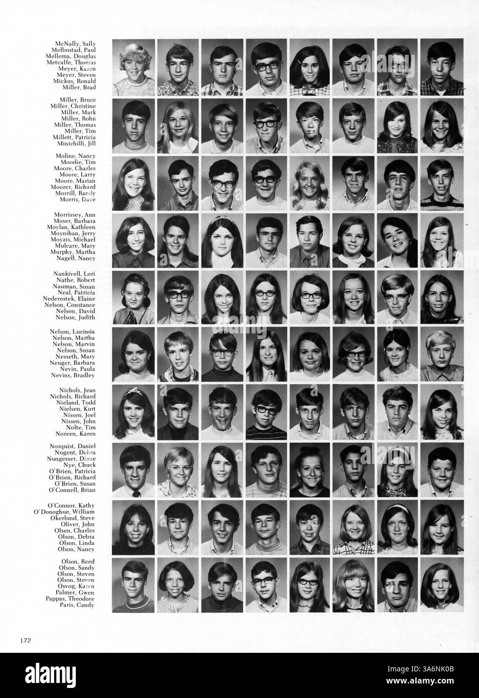 The 1970 whigrean yearbook from edina high school captures stude hi-res ...