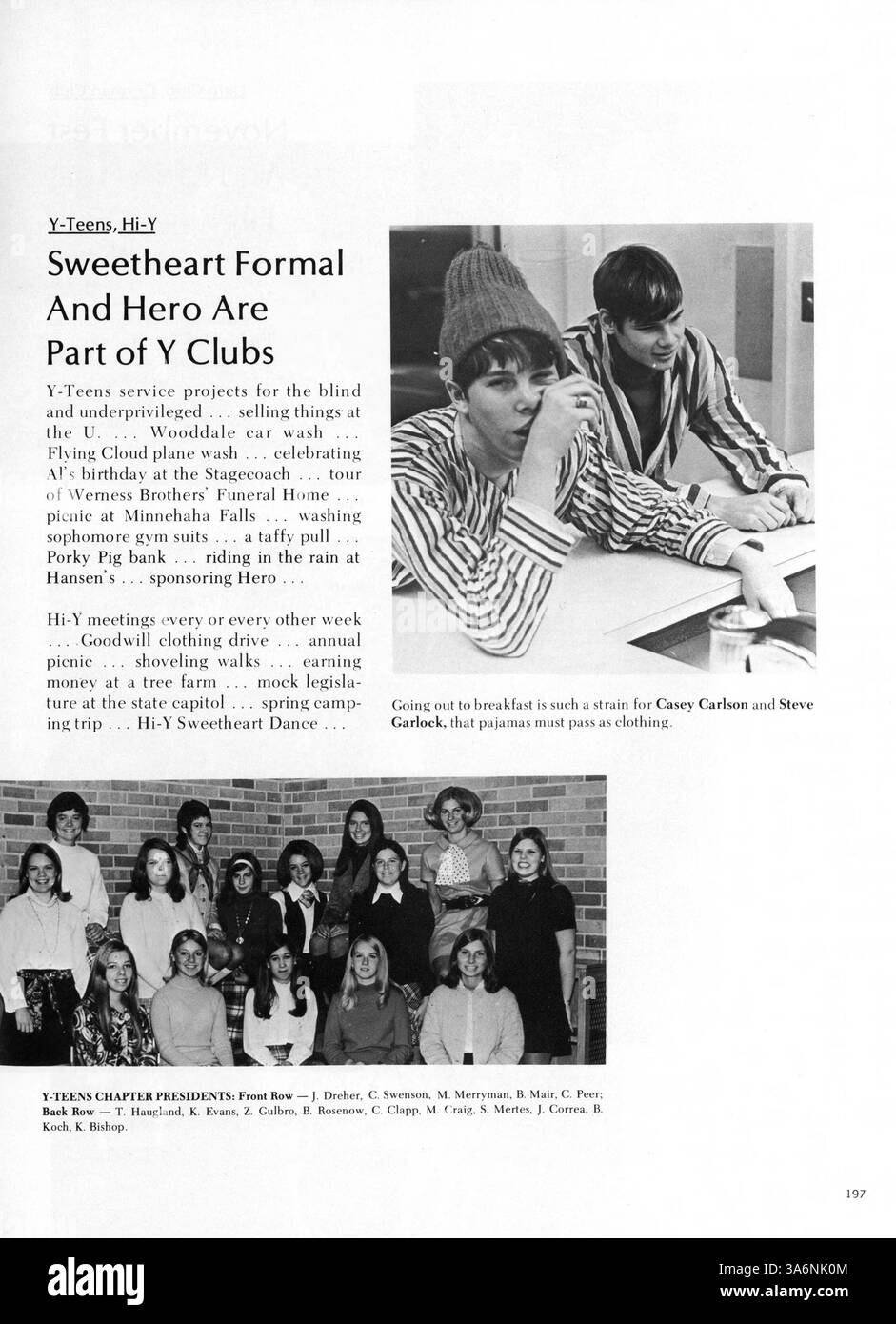 The 1970 Whigrean yearbook features students, teachers, athletics ...