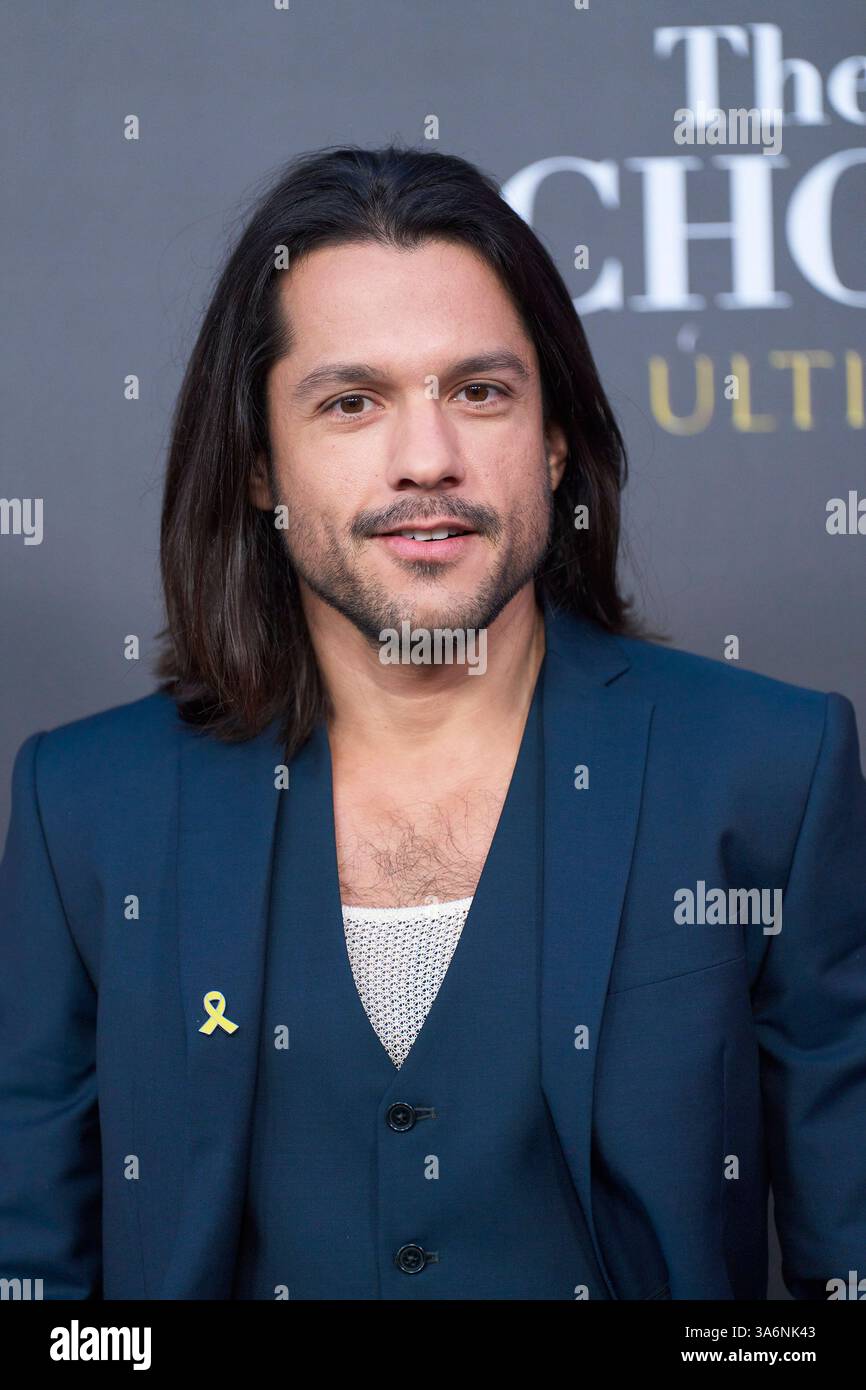 March 25, 2025, Madrid, Madrid, Spain: Shahar Isaac attends â€˜The ...