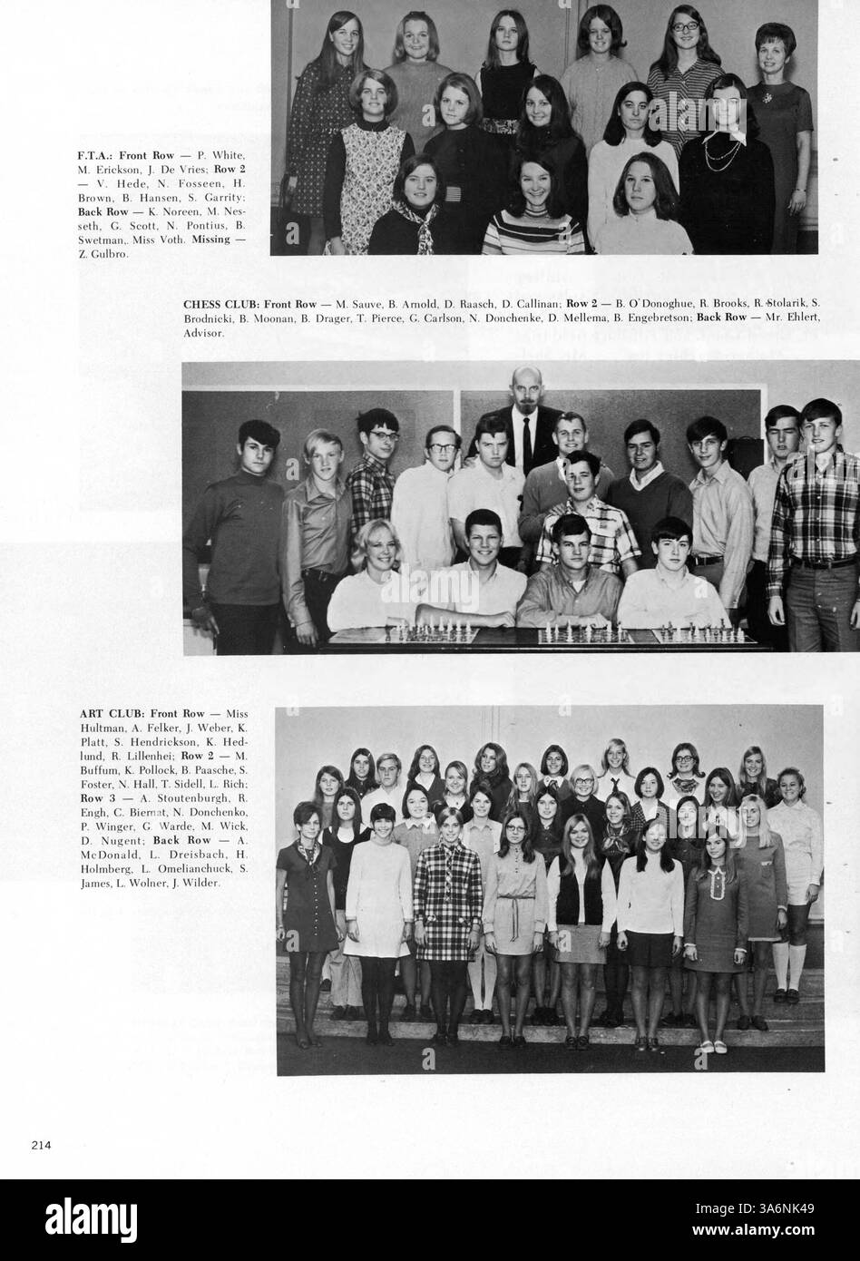The Whigrean 1970 yearbook from Edina High School records the students, faculty, clubs ...