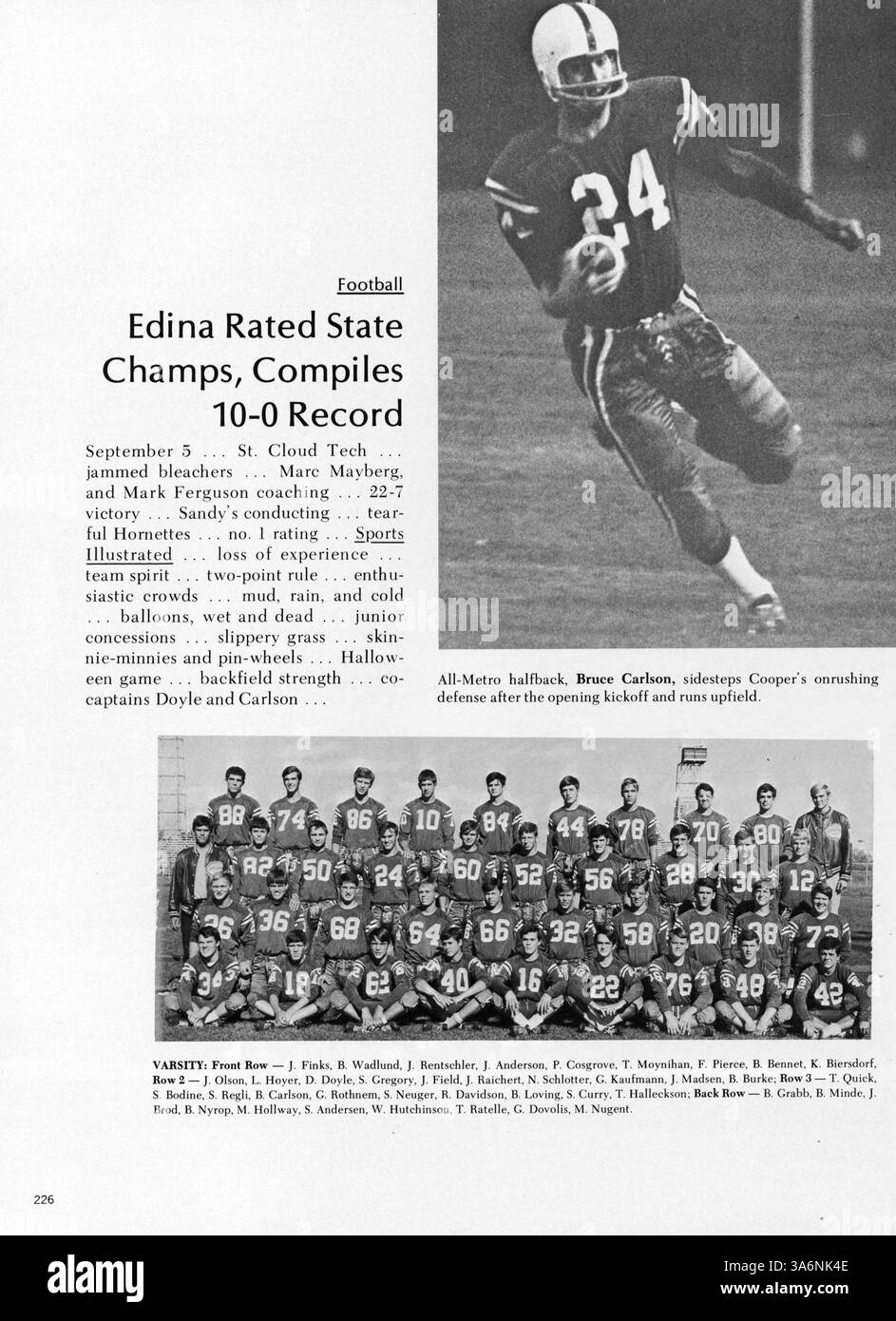 This 1970 Whigrean yearbook captures Edina High School's students ...
