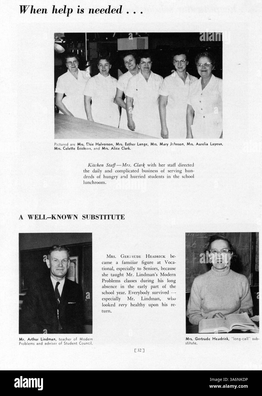 The 1961 'Tradewind' yearbook records the school year’s activities ...