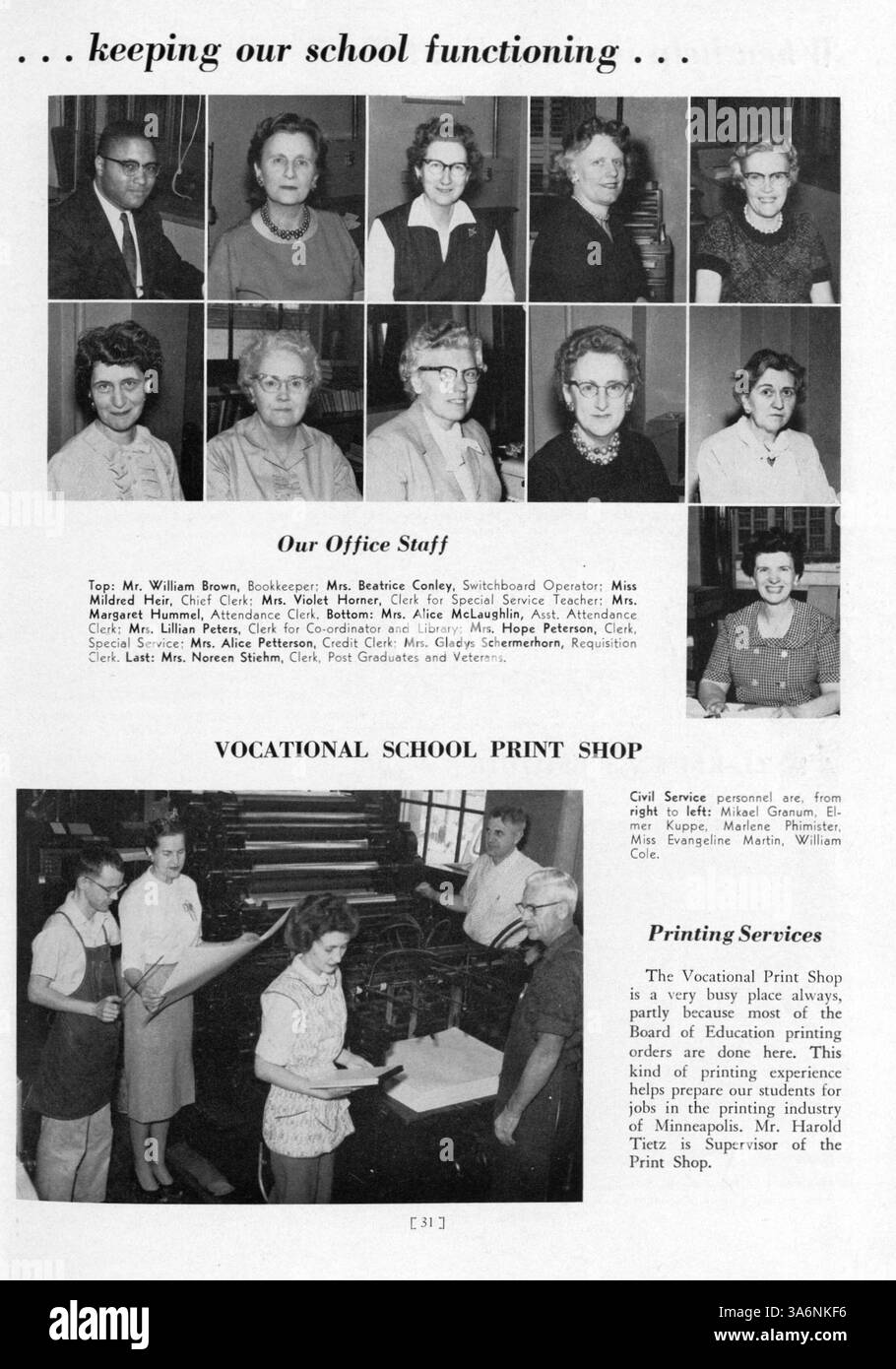 The 1961 'Tradewind' Vocational Yearbook offers a comprehensive ...