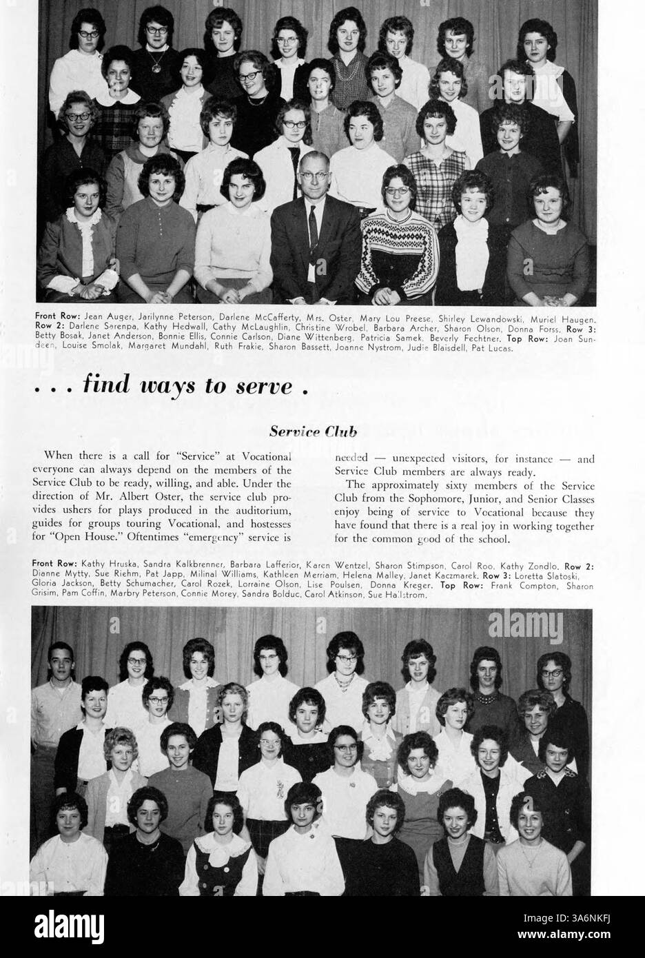 The 1961 'Tradewind' yearbook from Hennepin County Library highlights ...
