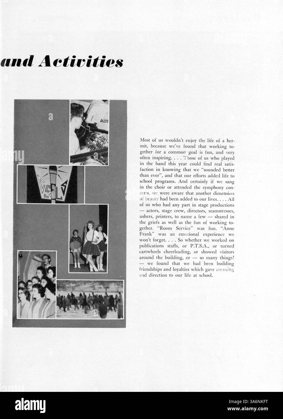 The 1961 'Tradewind' yearbook highlights key events from the 1960-1961 ...