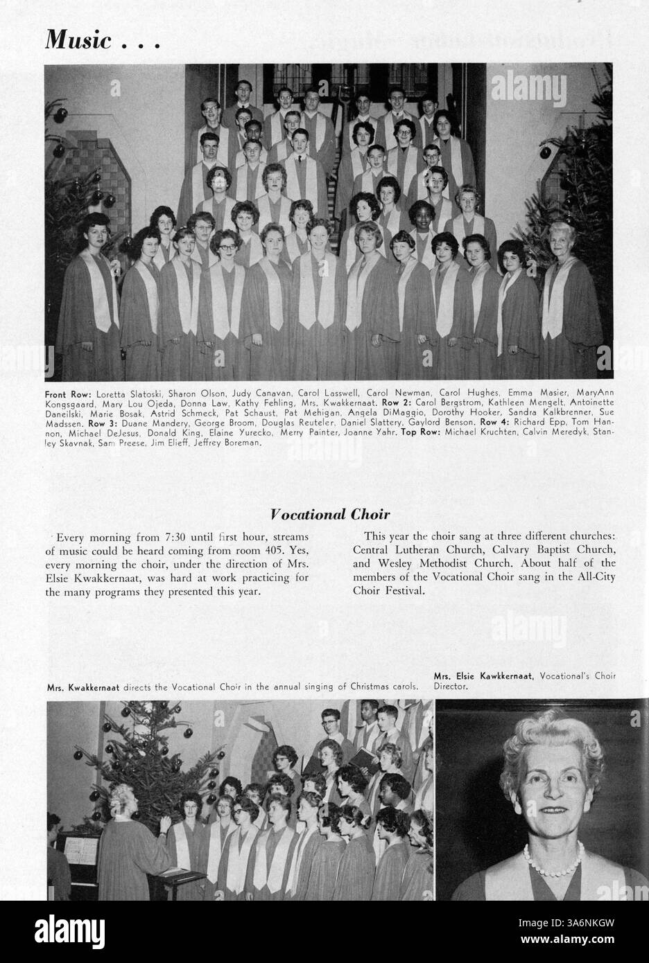 The 1961 'Tradewind' yearbook showcases the 1960-1961 school year ...