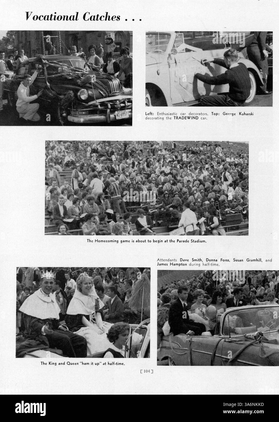 The 1961 'Tradewind' yearbook captures the key events, students ...