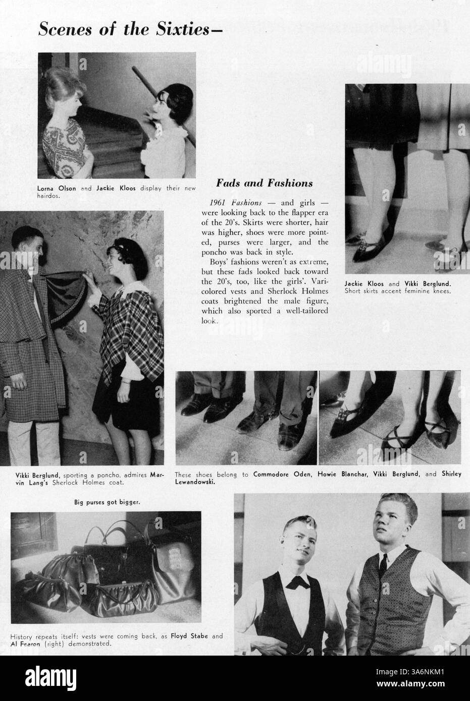 The 1961 'Tradewind' yearbook highlights the academic and ...