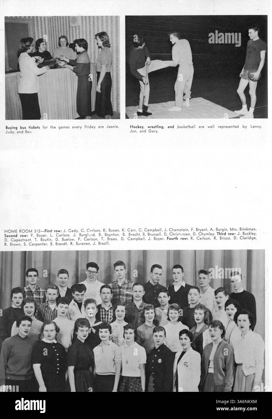This Robbinsdale Yearbook from 1958 documents the student body, teachers, extracurricular ...
