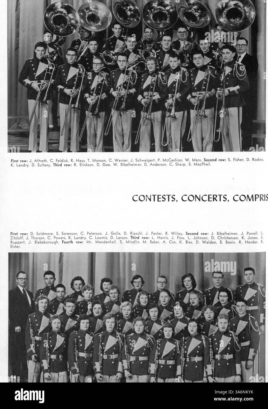 The 1958 Robbinsdale High School Yearbook provides a snapshot of ...