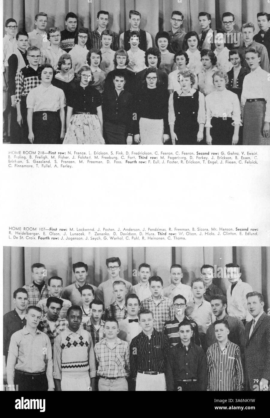 This 1958 robbinsdale high school yearbook captures the essence hi-res ...