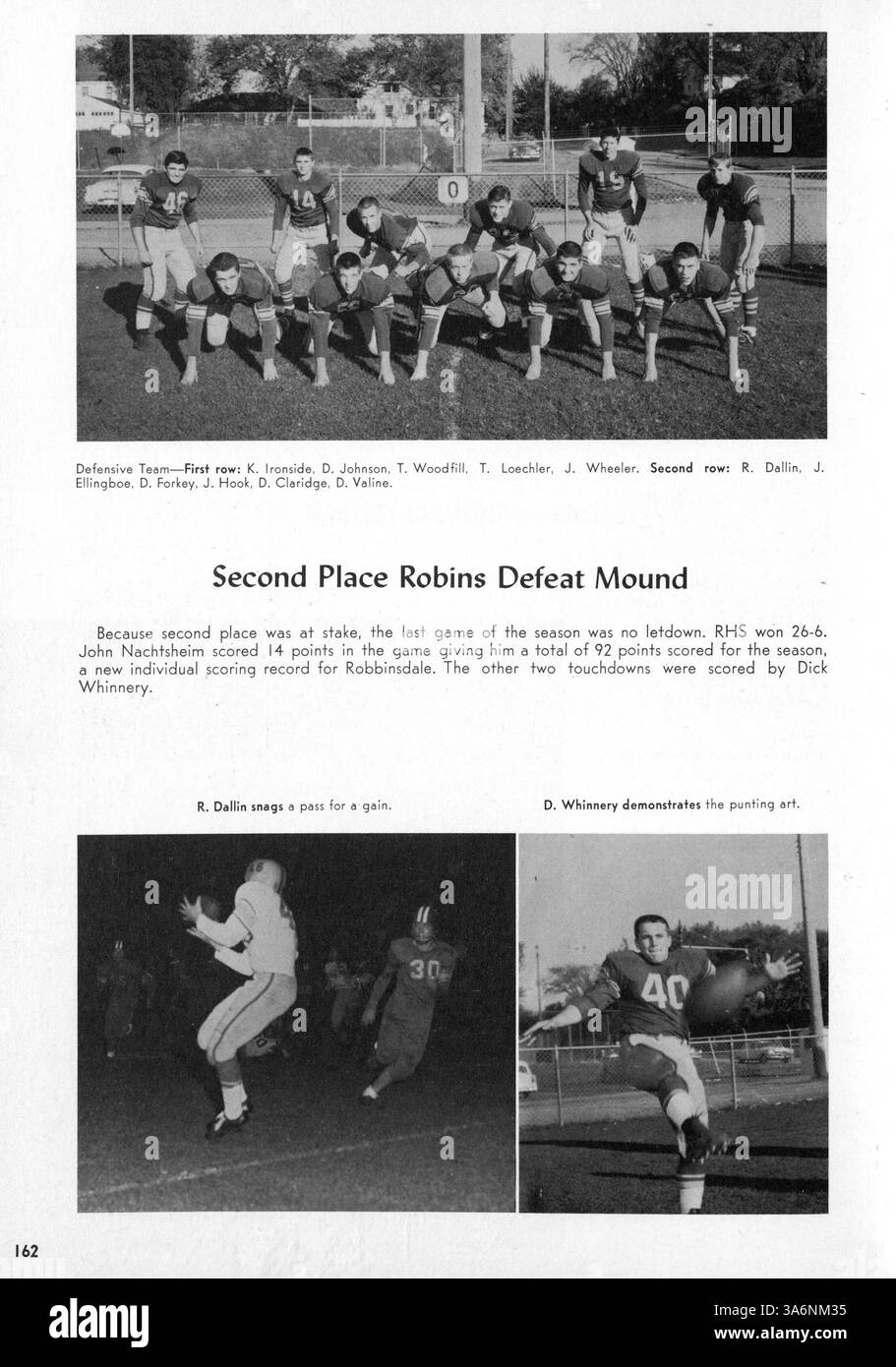 The 1958 Robbinsdale High School Yearbook highlights important school ...