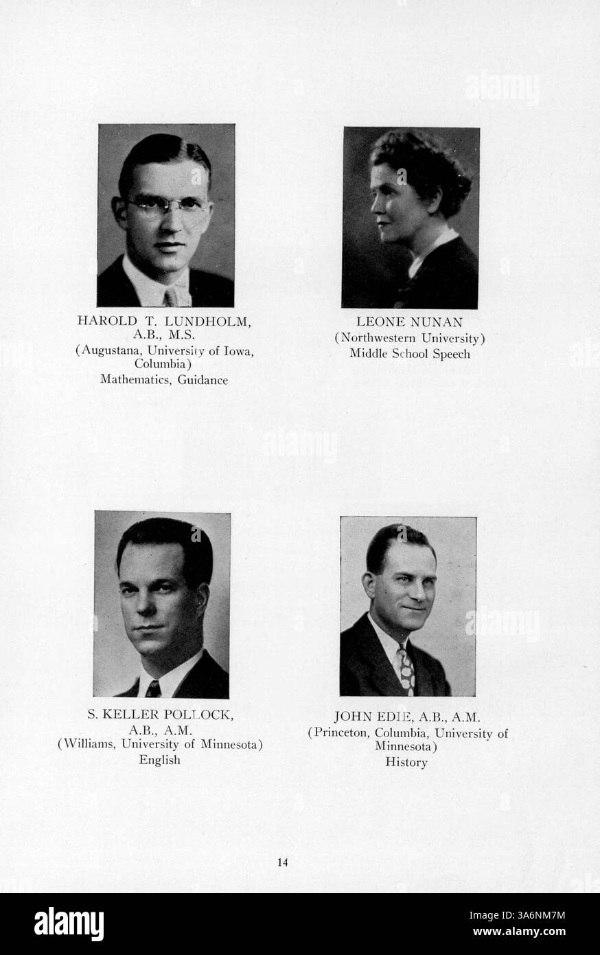 The 1951 Blake Yearbook provides an overview of student life, faculty ...