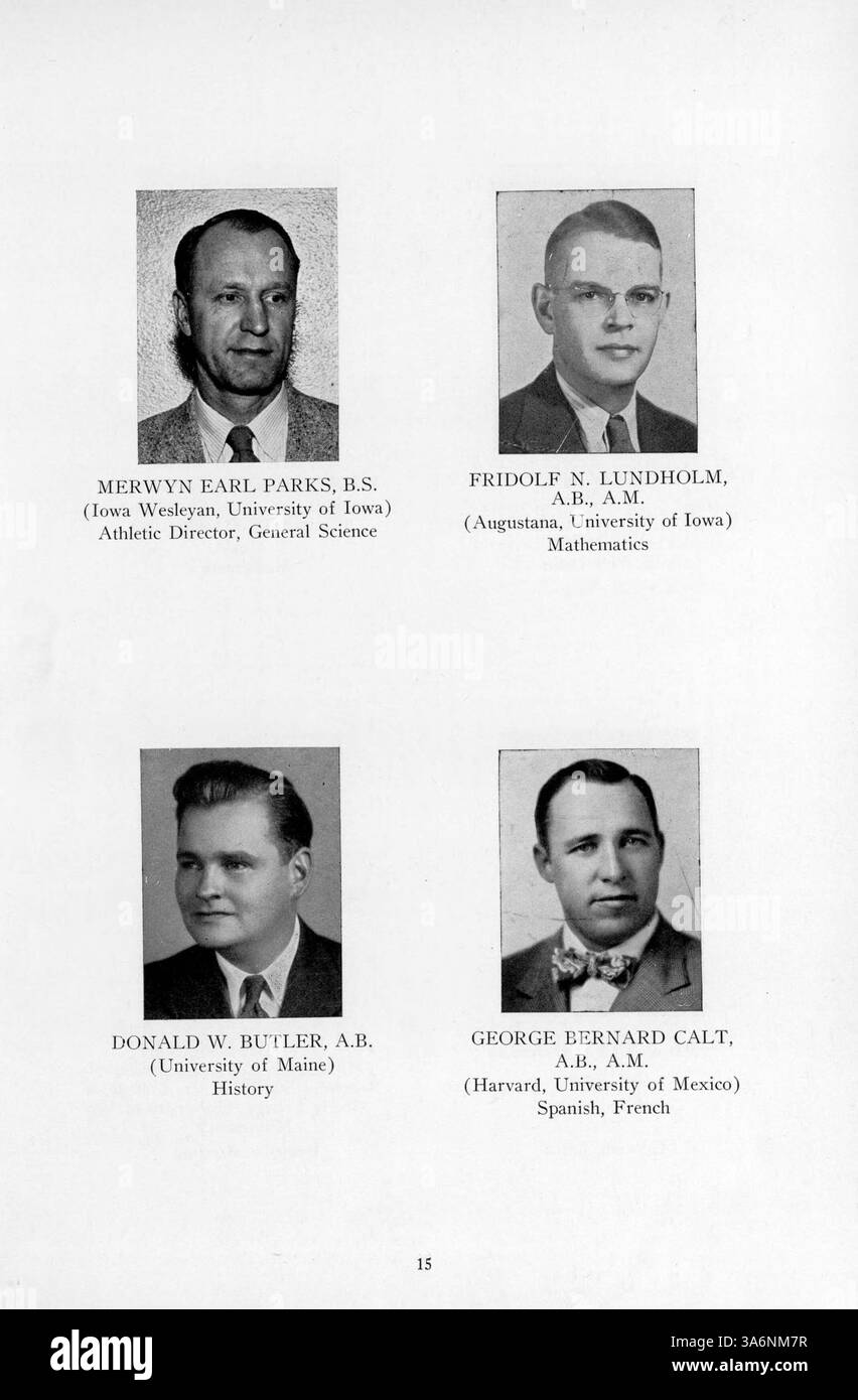 The 1951 Blake Yearbook chronicles the major events, students, teachers ...