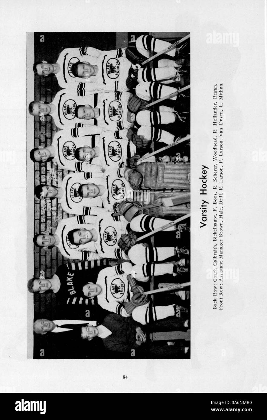 The 1951 Blake Yearbook highlights key moments in student life ...