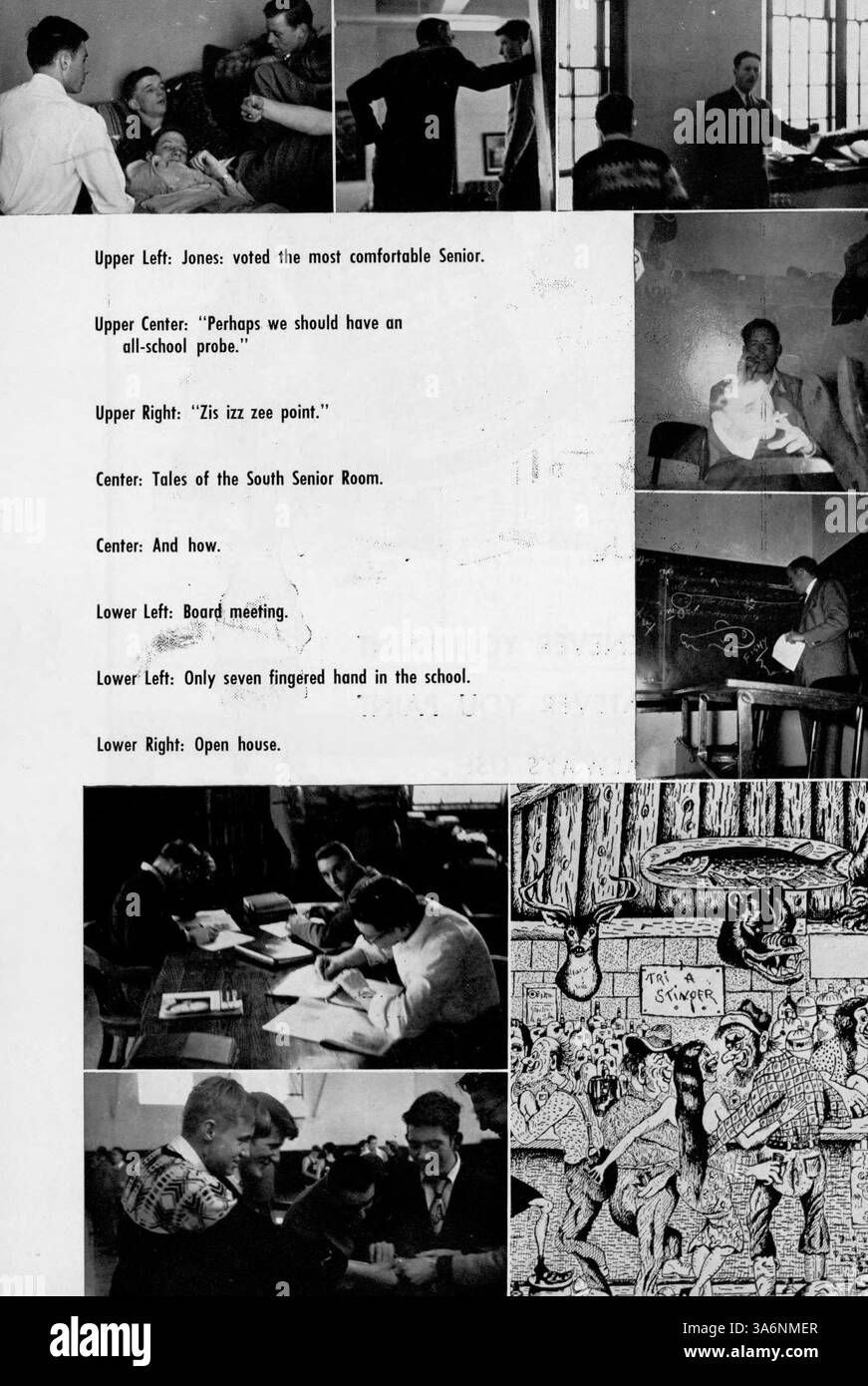 This 1951 yearbook highlights the people, events, and activities that ...