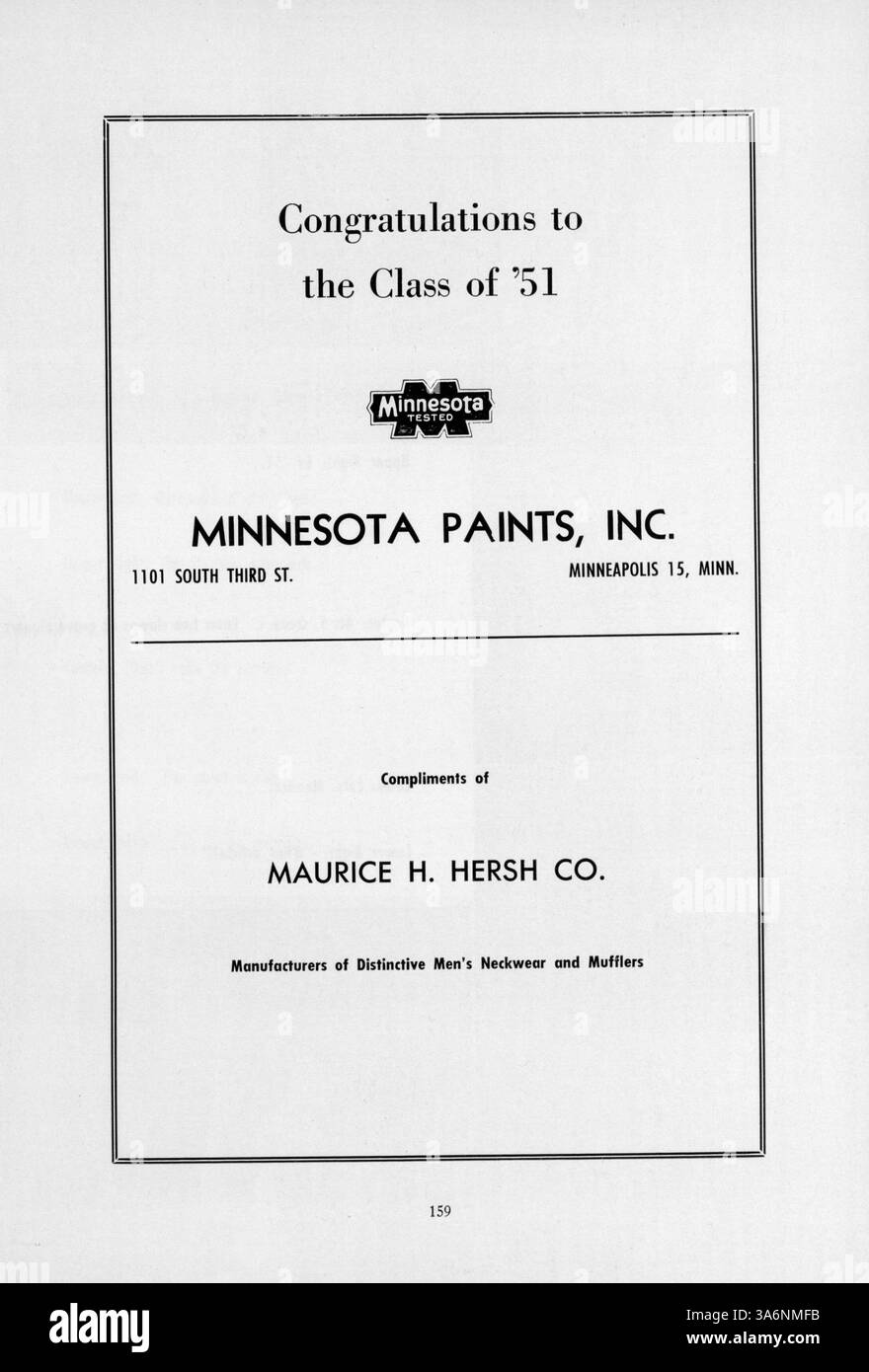 This 1951 Blake Yearbook captures significant events, student ...