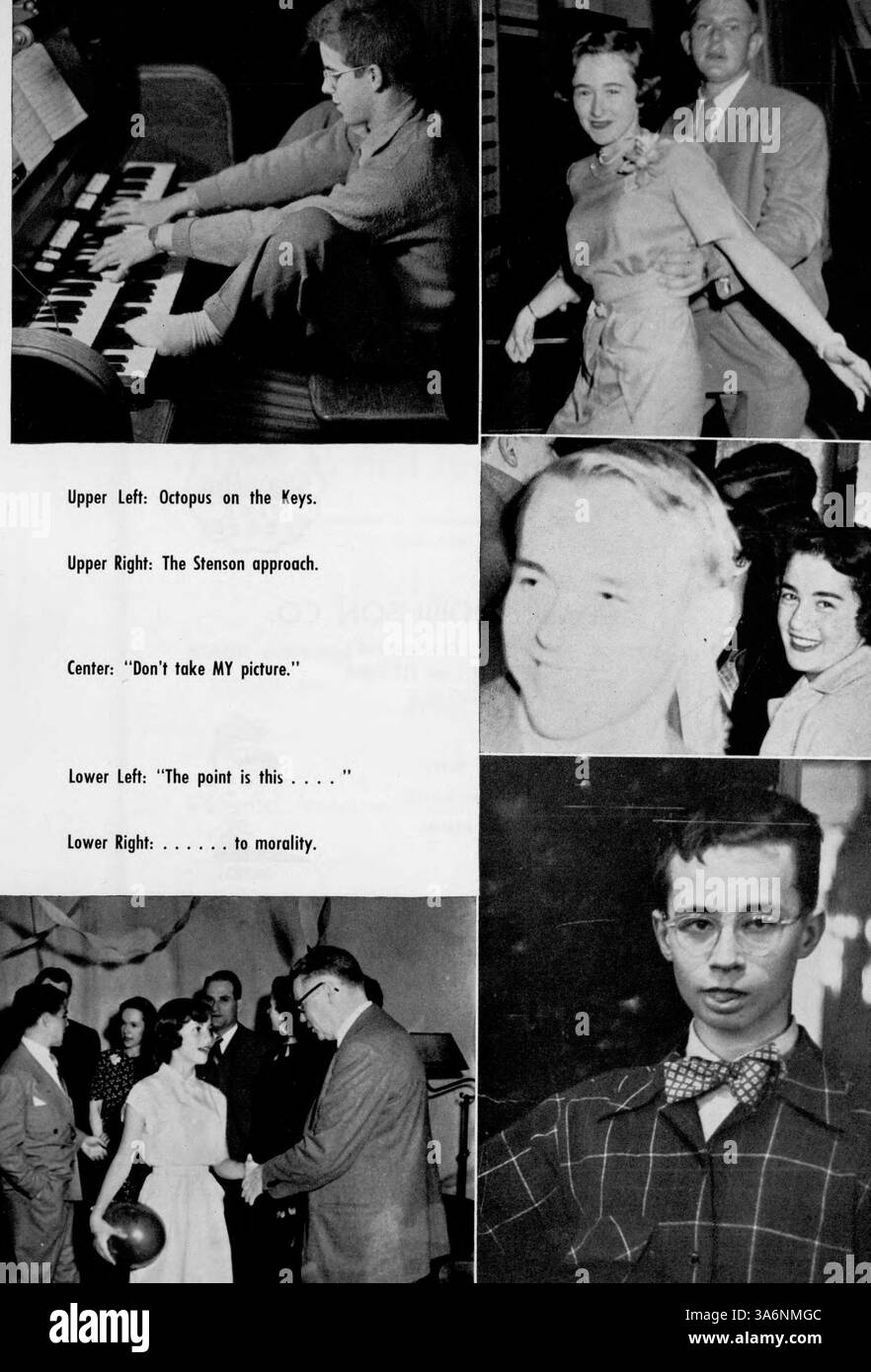 This 1951 Blake Yearbook documents the high school experiences of ...