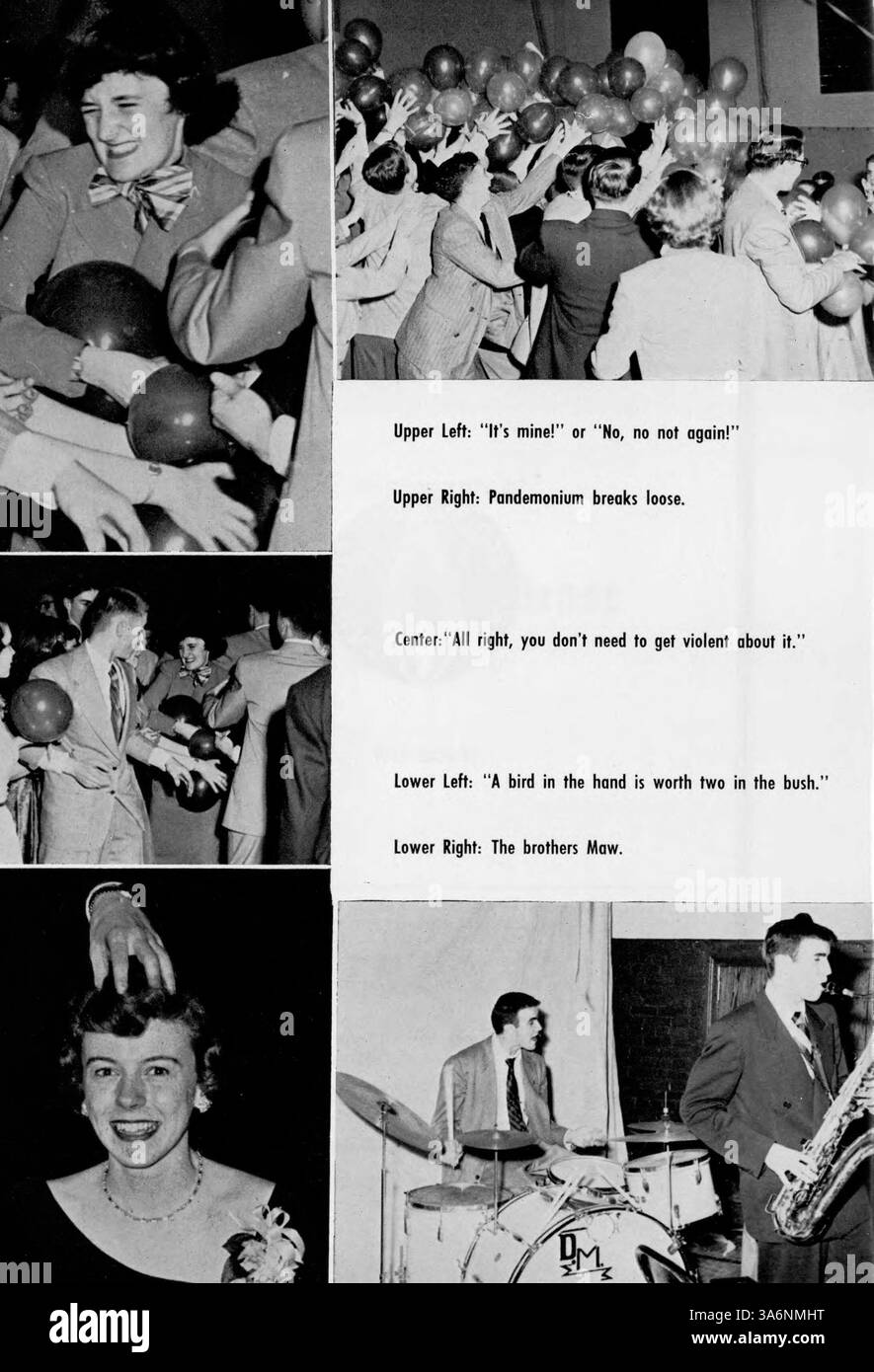 This 1951 Blake Yearbook presents a historical overview of the Blake ...