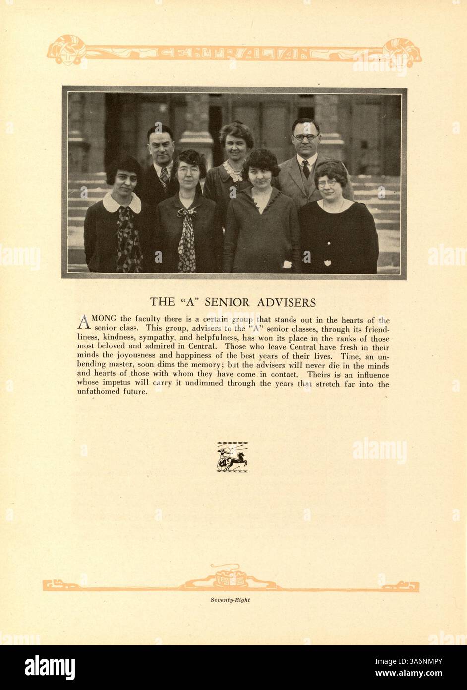 The 1926 Centralian Yearbook captures the key events of the 1925-1926 ...