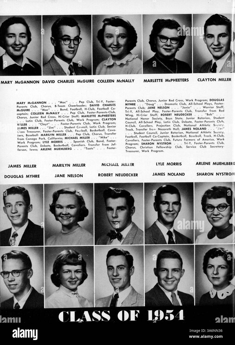 This yearbook captures the highlights of the 1953-1954 school year at ...