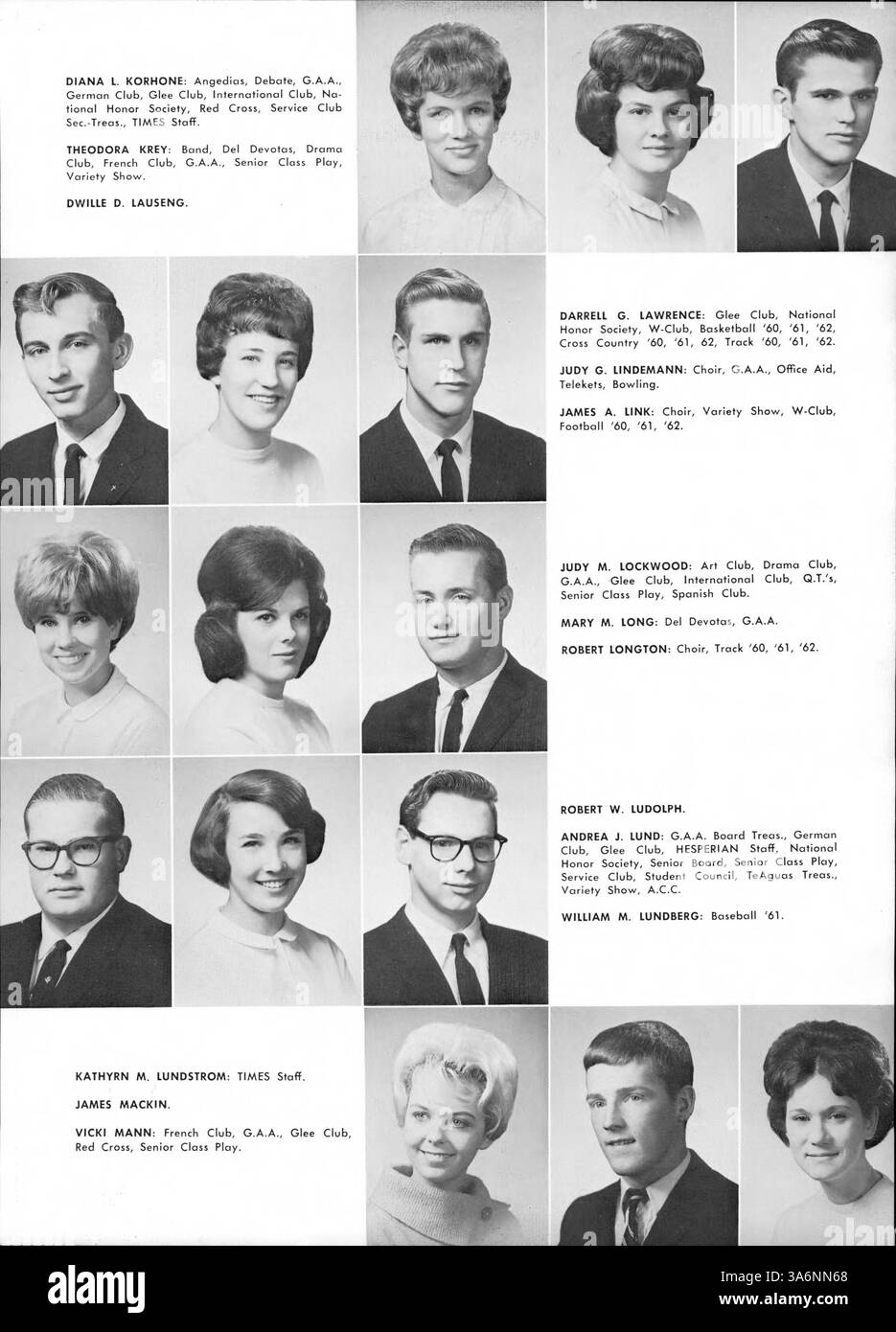 The 1963 West High Yearbook, Hesperian, includes records of student ...