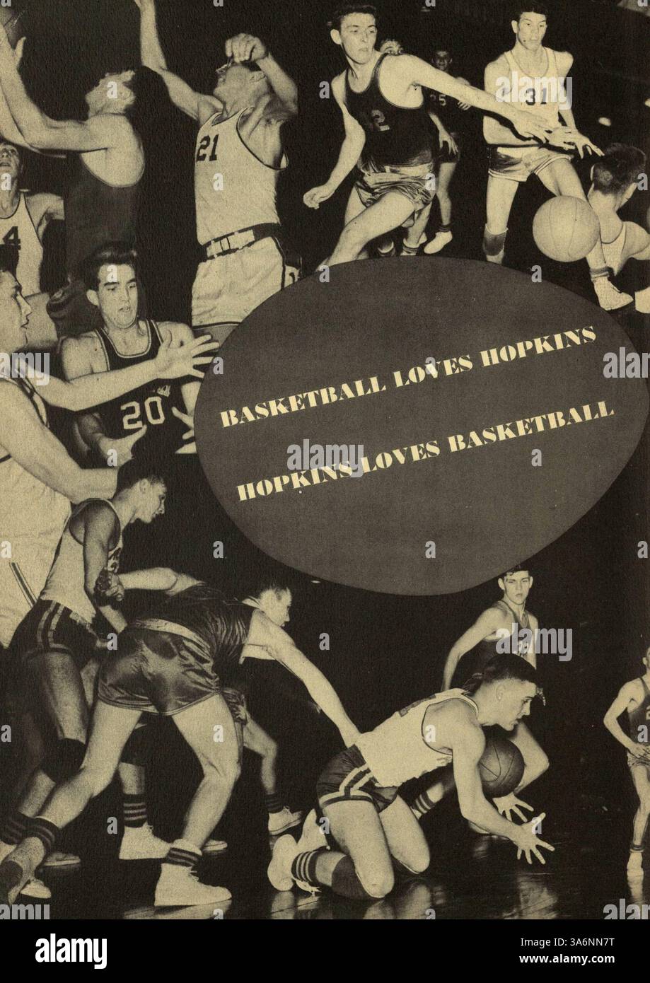 The 1954 Warrior yearbook from Hopkins High School showcases the ...