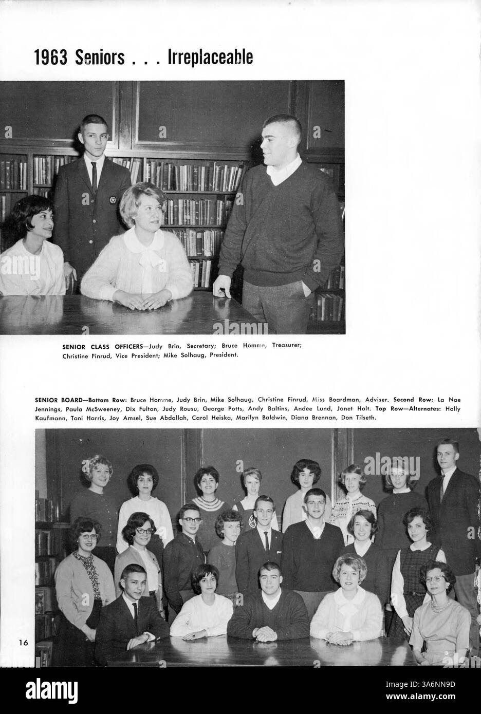 The 1963 Hesperian Yearbook from West High School presents the 1962 ...