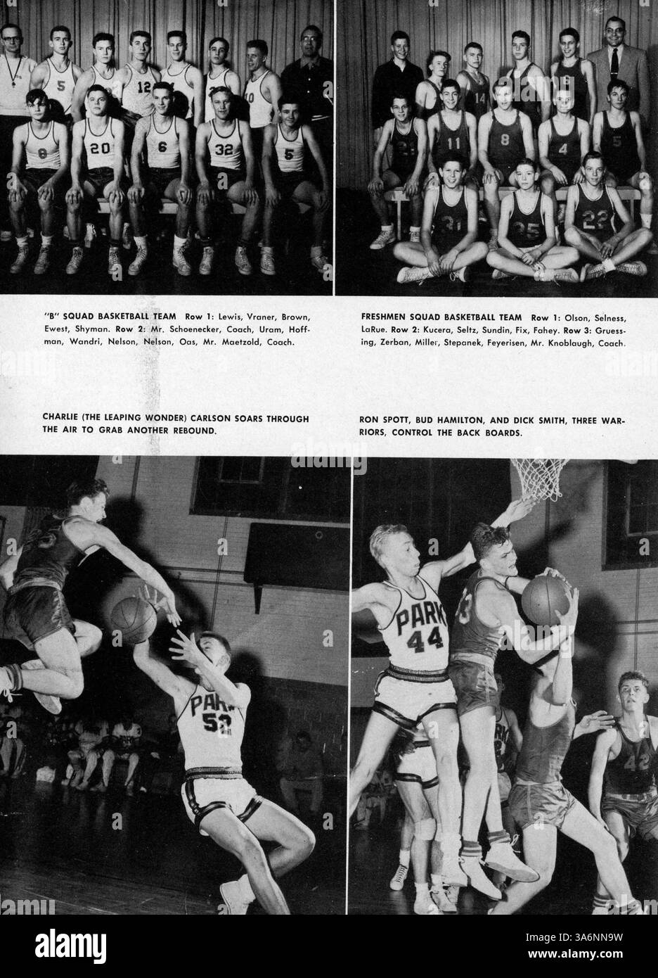 The 1954 Warrior Yearbook captures the highlights of Hopkins High ...