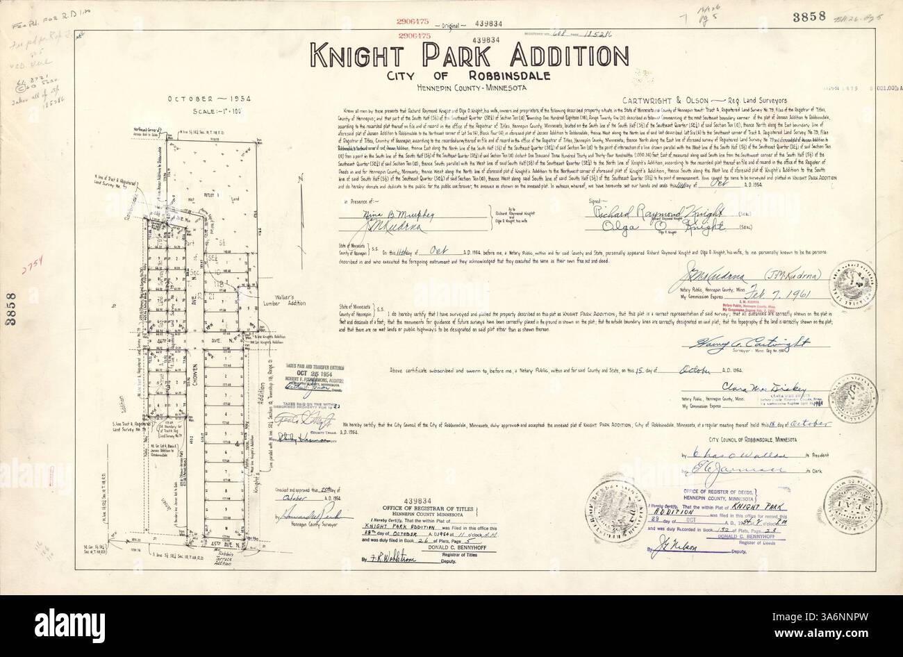 Knight Park Addition refers to a residential development in the Knight ...