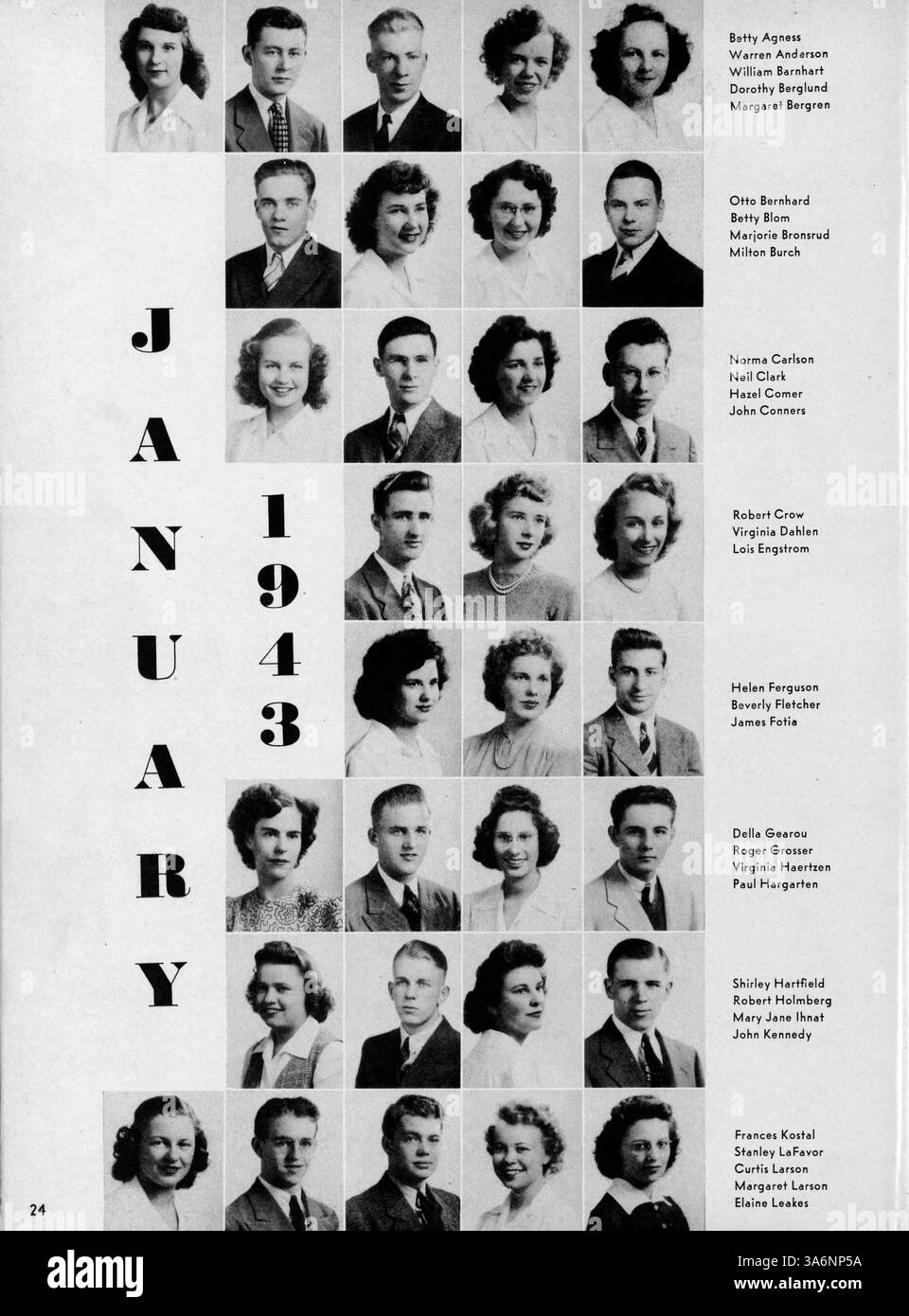 The 'Orator' yearbook from 1943 documents life at Patrick Henry High ...