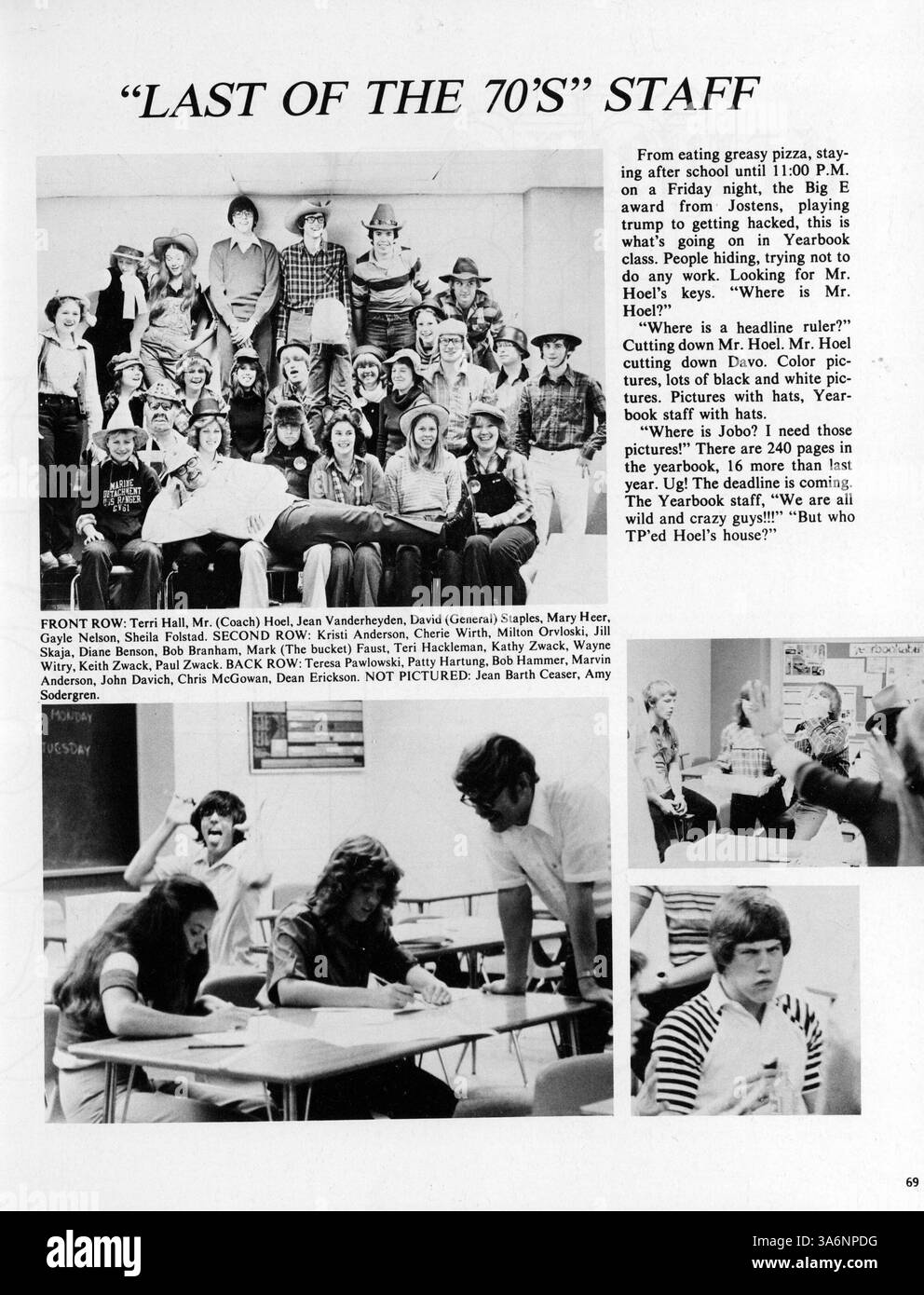 The 1979 Park Center High yearbook captures school life, focusing on students, athletics, clubs ...
