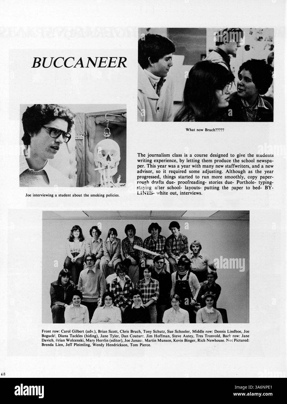 This 1979 yearbook from Park Center High School captures key moments of ...