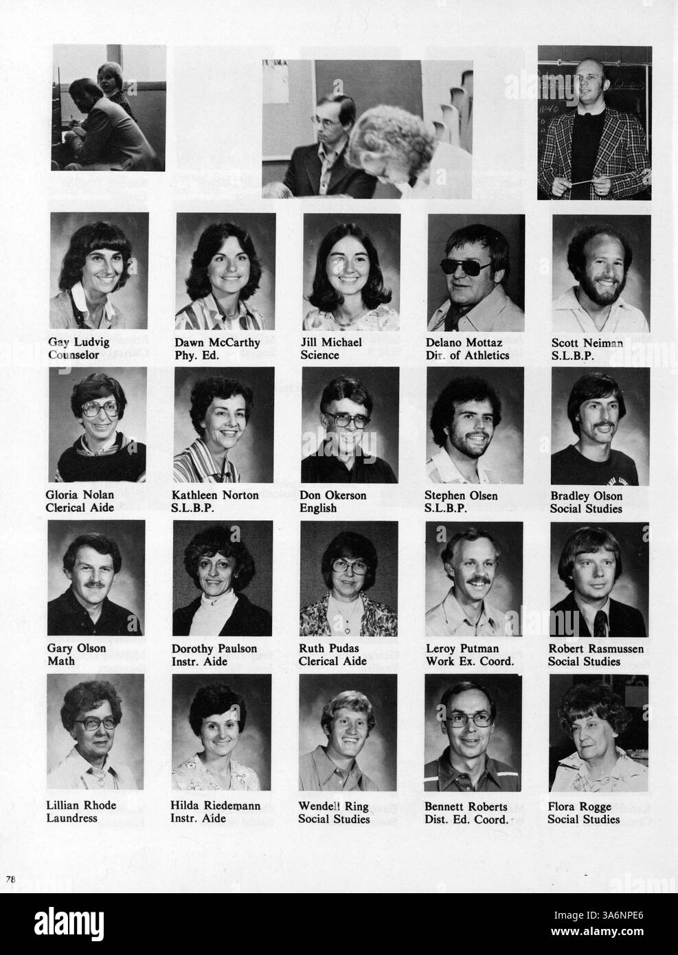 This Park Center High Yearbook from 1979 documents the students, school clubs, athletics, and ...