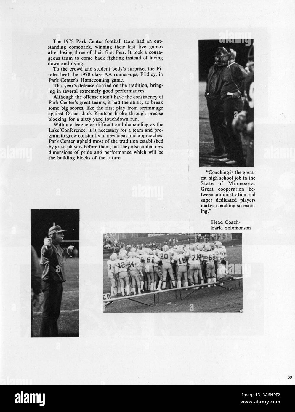 The 1979 yearbook from Park Center High School documents student life, including clubs ...