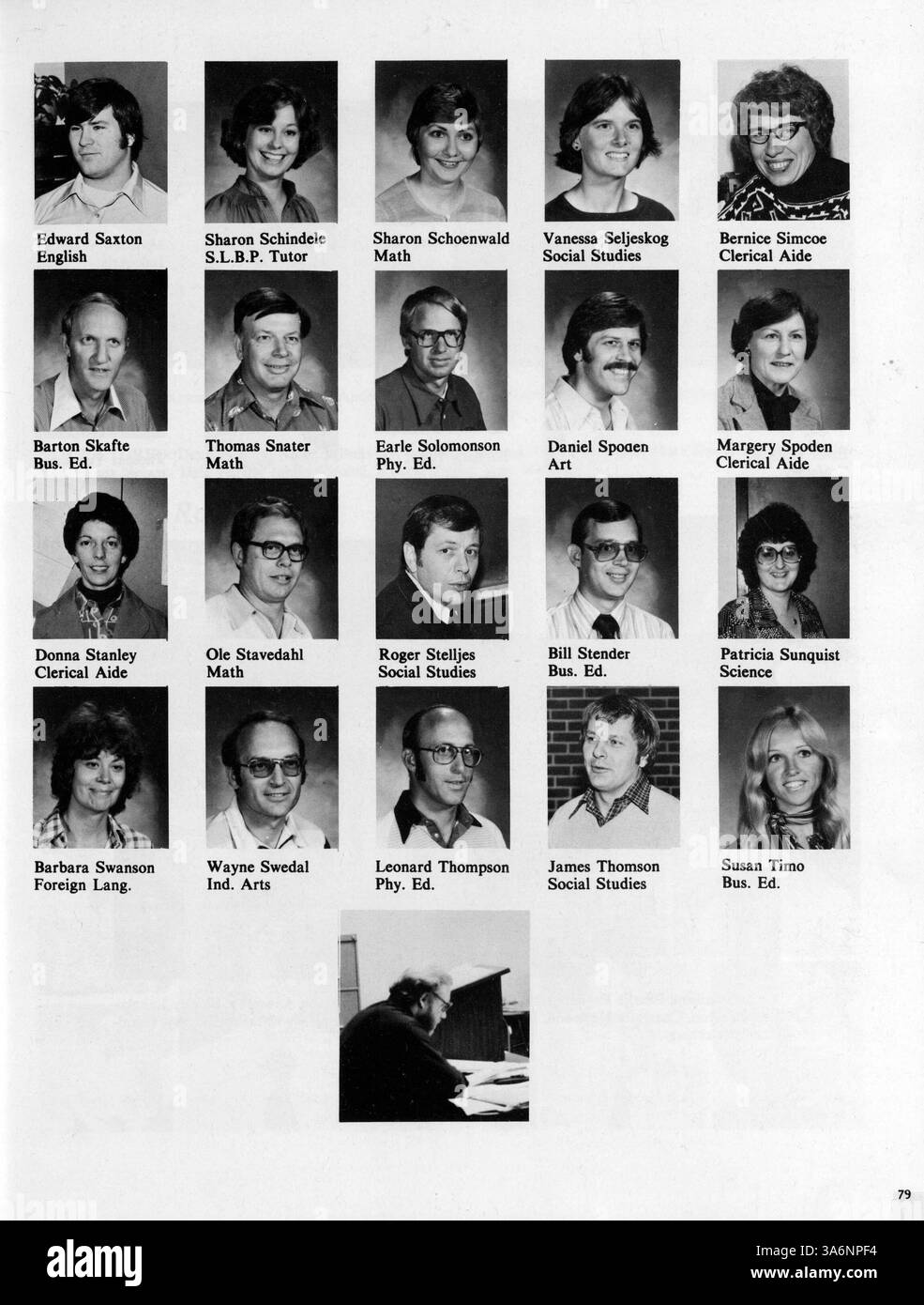 This 1979 Park Center High School yearbook highlights key moments of the 1978-1979 school year ...